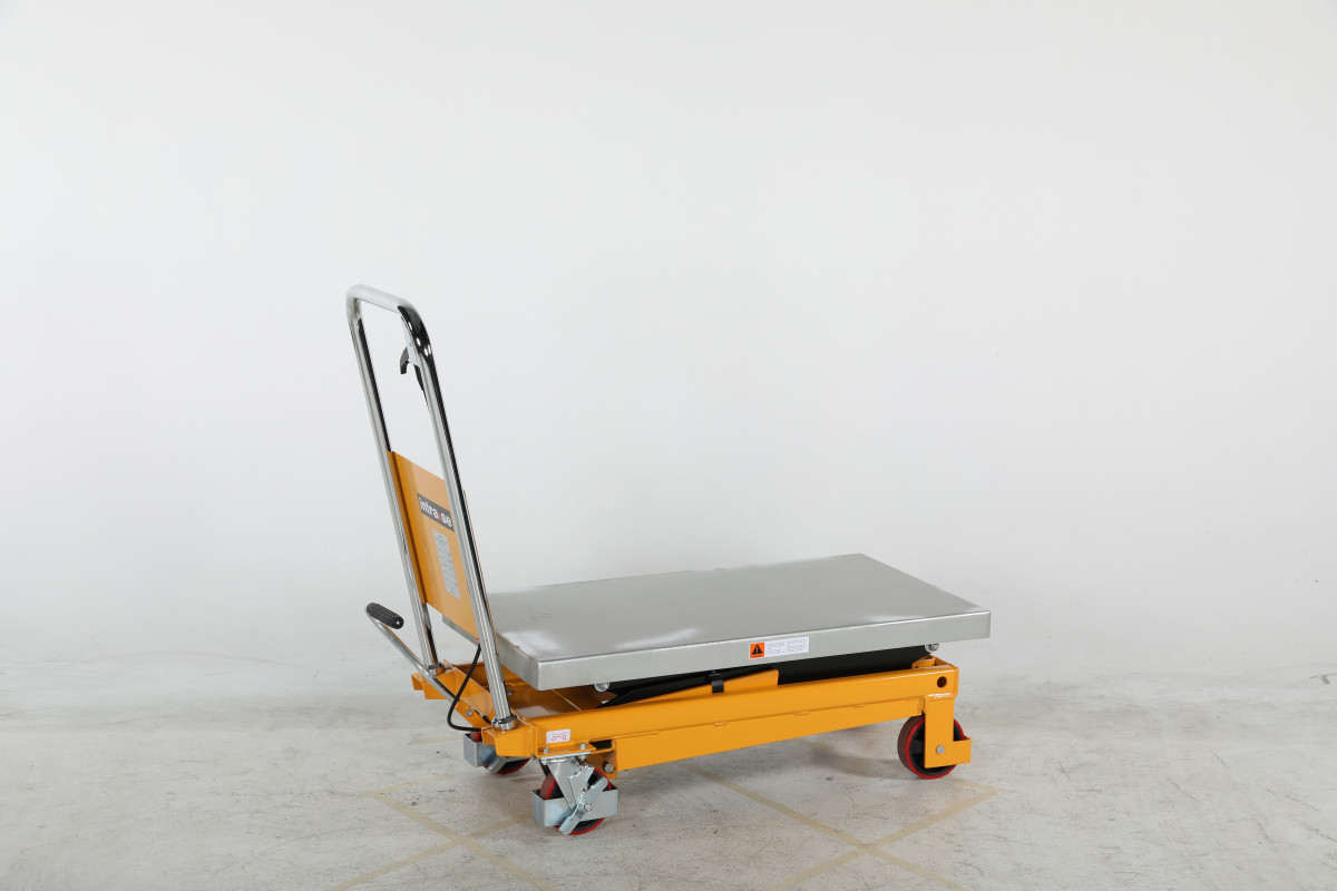 Lyftbord med dubbelsax - 350 KG 910x500 mm - Bergs Produkter